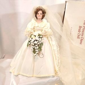 Danbury Mint | Art | Danbury Mint Princess Diana Bride Doll 987 In ...